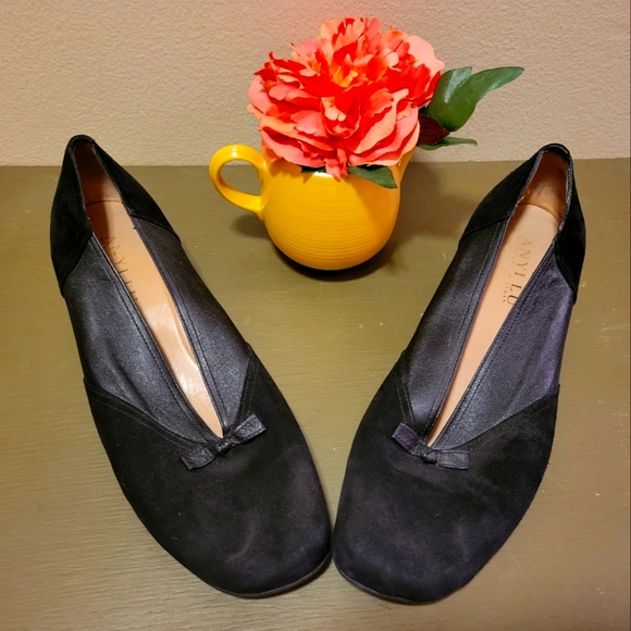 Anyi Lu | Shoes | Anyi Lu Black Ballet Flats | Poshmark